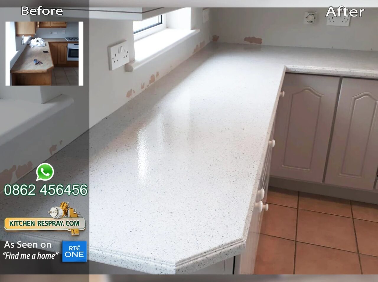 Worktop Respray Services Dublin | Worktop Wrapping Ireland